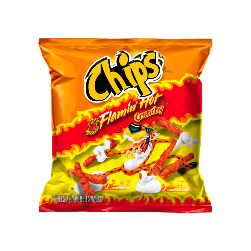 Chips Crunchy Flamin Hot Small 35 5g 44er Pack International